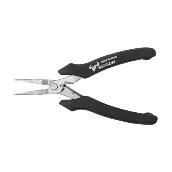 [特長]●軽量で繊細な作業に便利です。●錆びにくいステンレス素材です。●先端を閉じて収納できるバネを使った開閉ロック機能を搭載しています。●滑りにくいエラストマー成型グリップを採用しています。[仕様]●全長(mm)：146●落下防止用ひも取...