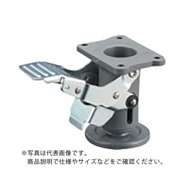 [特長]●台車などへ取付けし、ペダルを踏む事で、ロックをする事が可能になります。●グリーンフレームLスロットへ取り付けます。●Φ100プレート式キャスターへ適用。[仕様]●グリーンフレームLスロットへ取付可能です。●材質：樹脂・スチール●ハ...