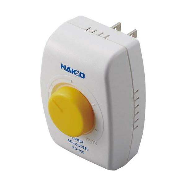 [特長]●作業に応じて電気こての温度を調節できます。●ヒートショックを防いで安心な作業が可能です。[仕様]●設定範囲：電気こて 100〜50%（無段階）●幅(mm)：58●奥行(mm)：60●高さ(mm)：84●電気こて20〜200Wに対応