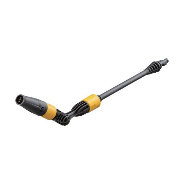 [特長]●リョービ高圧洗浄機用オプションパーツです。●車の下回りや屋根、ホイール回りの洗浄に便利です。●水圧の強弱が無段階に調節できます。●ノズル角度は±90度で調整可能です。●バリアブルノズル付で直噴⇔拡散の調整ができます。[仕様]●適合...