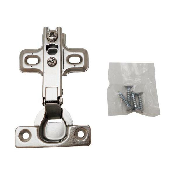 [特長]●扉がゆっくり閉まる機能付です。（キャッチ付）●ワンタッチで着脱できます。●扉が閉じているときは外から丁番が見えないのでスッキリした外観に仕上がります。●らくちん微調整、３次元調整できます。[仕様]●全長(mm)：89●幅(mm)：...