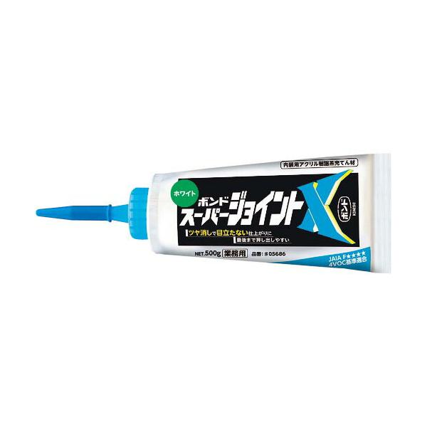 [特長]●つや消しタイプです。●フィルム容器で押し出し性良好です。●防カビ剤入りです。●ノンブリードタイプです。●日本接着剤工業会 JAIA　F☆☆☆☆ 4VOC基準適合品です。[仕様]●色：ホワイト●防カビタイプ：防カビ剤入り●容量(g)...