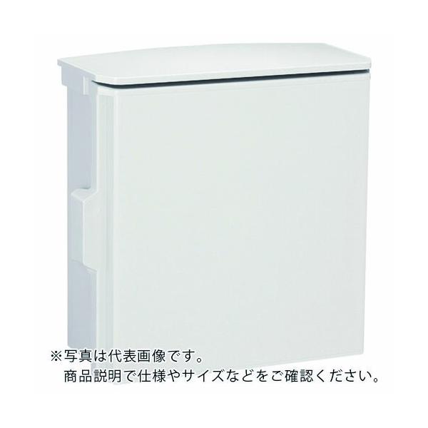 [特長]●シンプルなデザイン、色彩で様々な取り付け場所に適しています。●底面と背面に配線穴用ノックアウトが付いています。●樹脂製なのでボックスのアース工事が不要です。[仕様]●色：ホワイトグレー（5YR8.5/0.5）●間口(mm)：600...