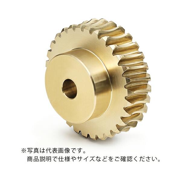 [特長]●歯形：並歯、圧力角：20°のウォームホイールです。[仕様]●ウォームのねじれ方向および条数(mm)：L1●モジュール：1.5●歯幅b(mm)：15●歯幅(mm)：15●穴径(mm)：φ8●ねじれ方向：L●歯数比：20●全長(mm)...