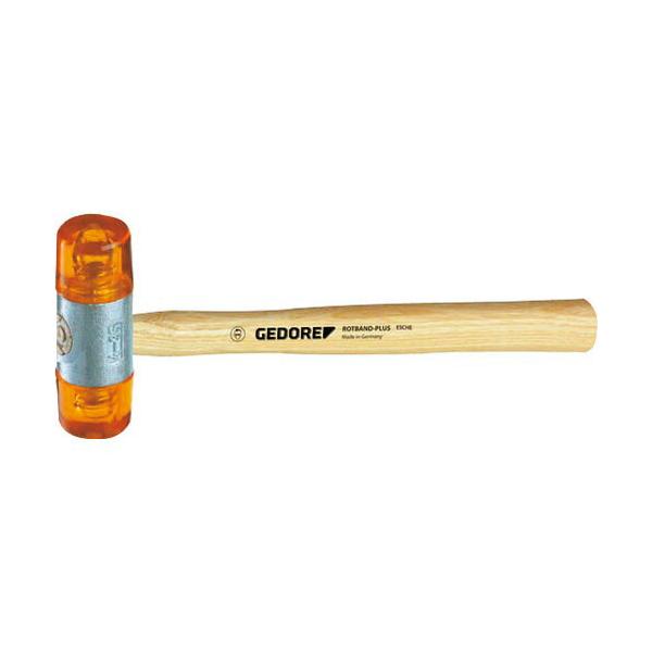 [特長]●樹脂製ヘッドで打撃を加える対象に傷を付けにくいです。●簡単にヘッド、ハンドルの交換ができます。●樹脂は万が一割れても粉々になりにくいタイプです。[仕様]●全長(mm)：250●頭径(mm)：22●頭長(mm)：17.5●頭部長さ(...