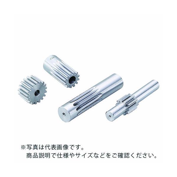 [特長]●小型精密歯車です。●品番末尾Ｈは、歯部高周波焼入済です。[仕様]●歯数：14●形状：A1●基準円直径(mm)：φ14●歯幅(mm)：8●穴径(mm)：φ6●モジュール：1●歯先円直径：φ16●全長(mm)：8●歯先円直径(mm)：...
