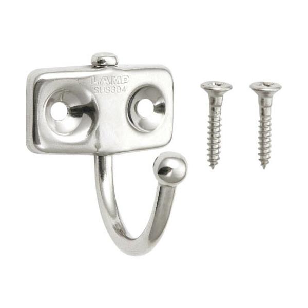 [特長]●フック部が180°回転し、フリクション（抵抗機能）が振動による首振りを防止します。●フック部先端が球状なので、安心してご使用いただけます。[仕様]●幅(mm)：35●奥行(mm)：44.3●高さ(mm)：42.5●吊下荷重(N/k...