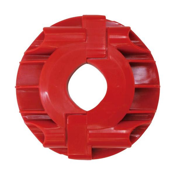 [特長]●台車ハンドル部での指挟み対策として最適な製品で、危険表示色の赤色で危険ゾーンの握りを防止します。●危険な台車ハンドル角部での操作を制御し、ハンドルの内側を握るように徹底できます。●適合ハンドル外径内であればさまざまな台車に対応し、...