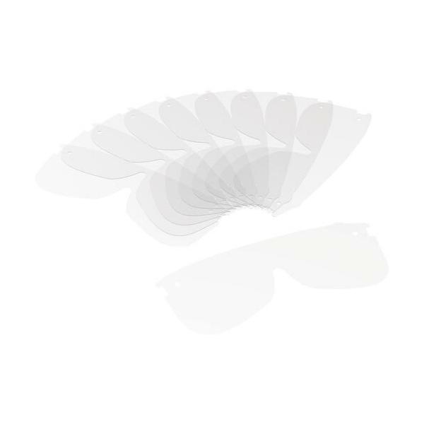 [特長]●反射防止フィルムを使用しているためチラつきが少ないです。[仕様]●レンズ色：クリア●幅(mm)：234●高さ(mm)：90●適合機種：TESAR-2●10枚入り[材質／仕上]●レンズ:ポリカーボネート