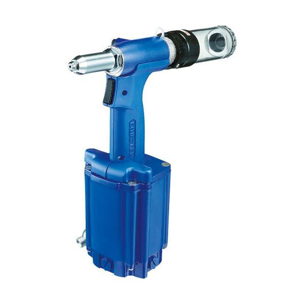 [特長]●本体に樹脂を使用した軽量タイプです。●空気圧でリベットをノーズピースに吸引保持し、切断されたシャフトは、タンクユニットなどの使用により強制的に集まります(吸引排出装置付タイプ)。[仕様]●全長(mm)：283●使用ジョー：CJM(...