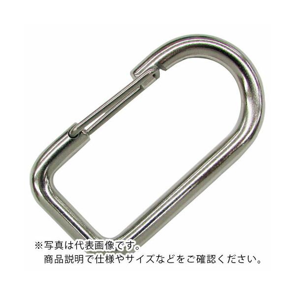 [特長]●幅のあるベルトなどにも使用できます。[仕様]●使用荷重(kN)：0.29●D(mm)：6●L(mm)：52●S(mm)：16●W(mm)：22●R(mm)：7[材質／仕上]●ステンレス(SUS304)