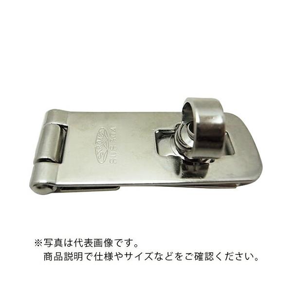 [特長]●南京錠で施錠できる防犯型で、サビに強いです。[仕様]●木ねじ(φ×mm)：3.1×16[材質／仕上]●本体：ステンレス(SUS304)(研磨仕上げ)