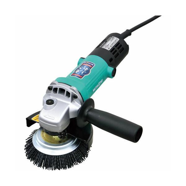 [特長]●実作業時回転数5000min［［の−１乗］］を実現しました。●多様な先端工具を最大限に活かす磨き専用機です。●新設計、低速専用二重絶縁モータ搭載です。●作業半径が広がるロングコード仕様です。[仕様]●無負荷回転数(min［［の−１...