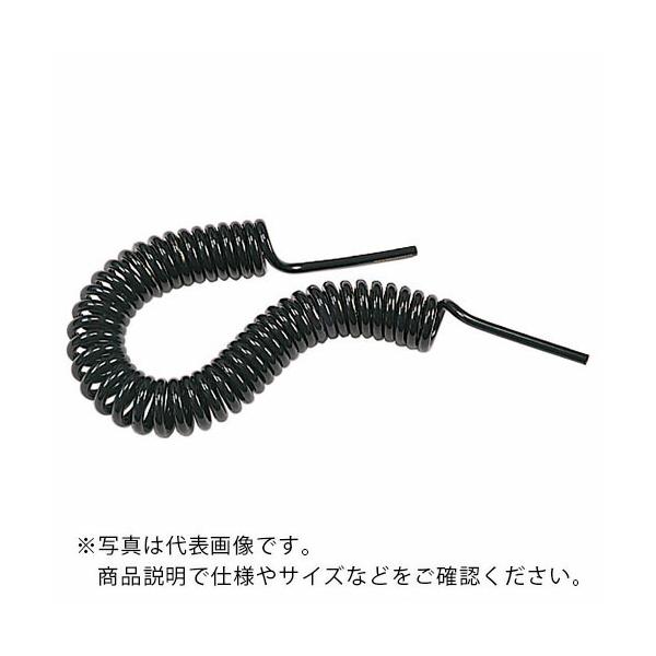 [特長]●柔軟なウレタン系チューブです。●機器の可動部に省スペースで配管でき、継手に無理がかからない仕様です。[仕様]●色：黒●使用範囲(m)：1.0●コイル径(mm)：72●コイル長(mm)：310●最高使用圧力(MPa)：0.8(20℃...