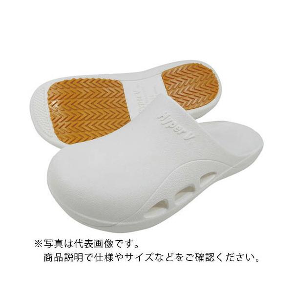 [特長]●滑りにくいハイパーV搭載の入浴介助用サンダルです。●水や石鹸水で滑りやすいお風呂場でしっかりとグリップします。●ストレッチャーや車椅子使用時に負傷しやすい爪先を保護●足の負担を軽減したクッション性の高いEVA素材[仕様]●色：白●...