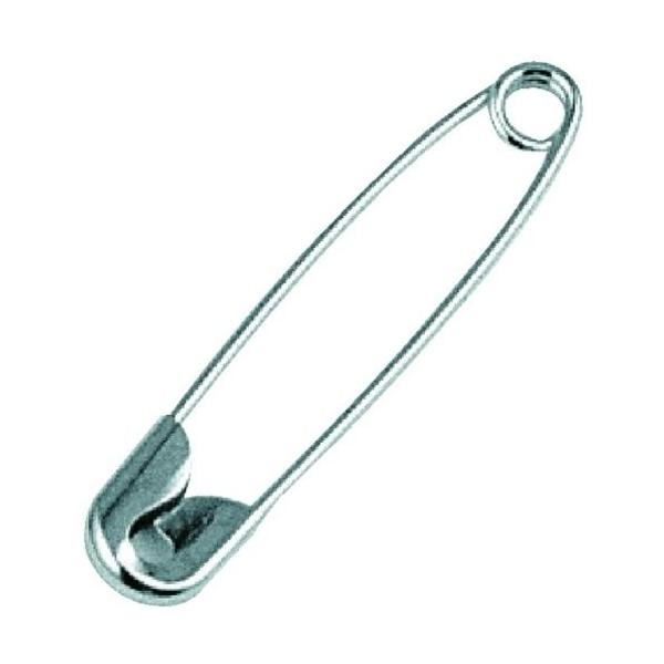 [特長]●品質、価格、使い勝手三拍子そろった安全ピンです。●100本、袋に入っています。[仕様]●縦(mm)：38●種別：No.3●ピン寸法(mm)：38●画びょう・ピン●安全ピン[材質／仕上]●スチール