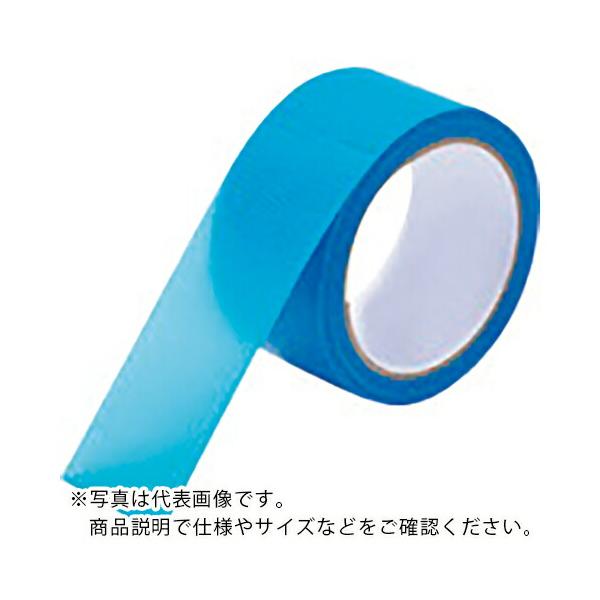 [特長]●柔軟で、優れた凹凸追従性です。●養生用テープですので、荷造り用のご使用は避けてください。[仕様]●色：青●幅(mm)：50●長さ(m)：25●厚さ(mm)：0.105●粘着剤種類：アクリル系粘着剤●重ね貼り：○●油性ペンでの書き込...
