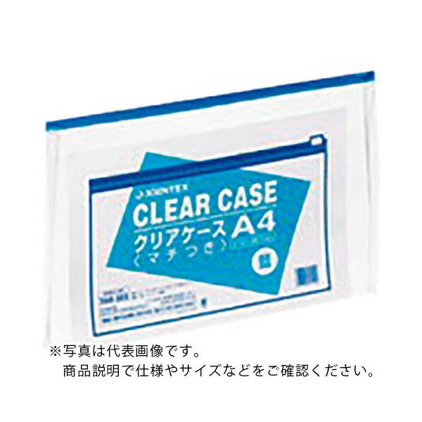 [特長]●整理整とんや仕分けに一役買います。●書類を項目ごとに分けたり、用途は様々です。●中身の見える透明本体です。[仕様]●色：青●規格：Ａ４−Ｓ●外形寸法：縦２５０×横３５０ｍｍ●内形寸法：縦２３０×横３３０ｍｍ●種別：マチ付●厚：０．...
