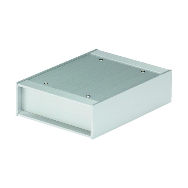 [特長]●パネル、側板、天板、底板はすべてアルミ製で、加工シルク印刷彫刻が大変しやすいケースです。[仕様]●色：シルバー●高さ(mm)：70●縦(mm)：160●横(mm)：160[材質／仕上]●天、底板(アルミ:A1050P t2.0) ...