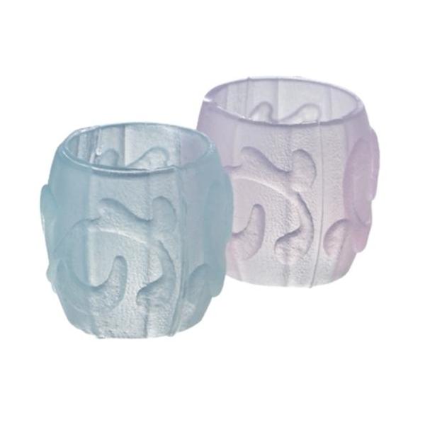 [特長]●しっかり紙をめくれます。●ピッタリフィットです。[仕様]●色：ピンク３個、ブルー２個●サイズ：S●長さ(mm)：12●直径(mm)：12●種別：Ｓ●1袋入数：５個●1袋入数：５個●厚さ：0.3mm[材質／仕上]●シリコーン[セット...