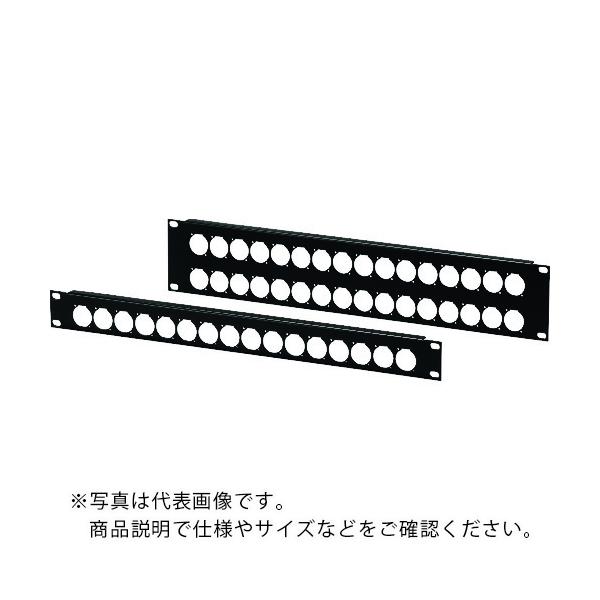 [特長]●ＥＩＡ規格の音声入出力コネクターパネルです。●ノイトリックコネクターＤＬ、Ｄ、ＮＡＣ３ＭＰＡ、ＮＬ４ＭＰタイプが対象です。[仕様]●色：黒半つや塗装[材質／仕上]●鉄