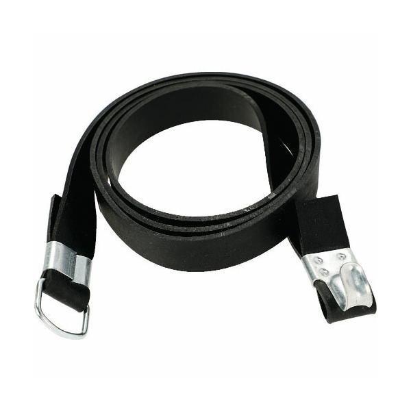 [特長]●両端にフックとＤカンの金具が付いてますので、簡単に取り付けができます。●Ｄカン自体をコの字止めしているため、強度も高くしっかりと固定されます。[仕様]●色：黒●幅(mm)：20●長さ(m)：1.5●厚さ(mm)：3●片端：フック＋...