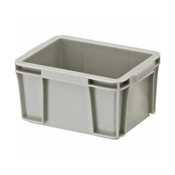 [特長]●軽量のため、持ち運びが容易です。●底面が全面ベタ目の多目的通箱として、あらゆるシーンで汎用的に使用できます。[仕様]●容量(L)：0.9●色：グレー●外形寸法(mm)間口：170●外形寸法(mm)奥行：112●外形寸法(mm)高さ...