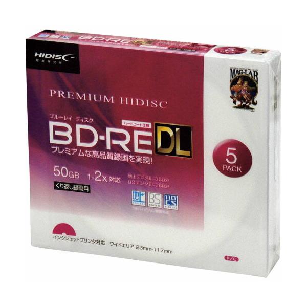 [特長]●テレビの録画画像の保存や配布に使用いただけます。●繰り返し録画できます。[仕様]●容量(GB)：50●速度(倍速)：2●ライセンス有効期間：なし●色：ホワイト●繰り返し録画用●容量５０GB●記録時間：地上デジタル360分、BSデジ...