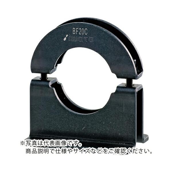 [特長]●セパレート構造のブラケットのため、シャフト組み付け後の取り付け、取り外しが可能です。●板金品のため切削品に比べ軽量で安価です。●フランジ付で丸シャフトの固定に便利です。[仕様]●丸シャフト用　フランジ付　黒染め