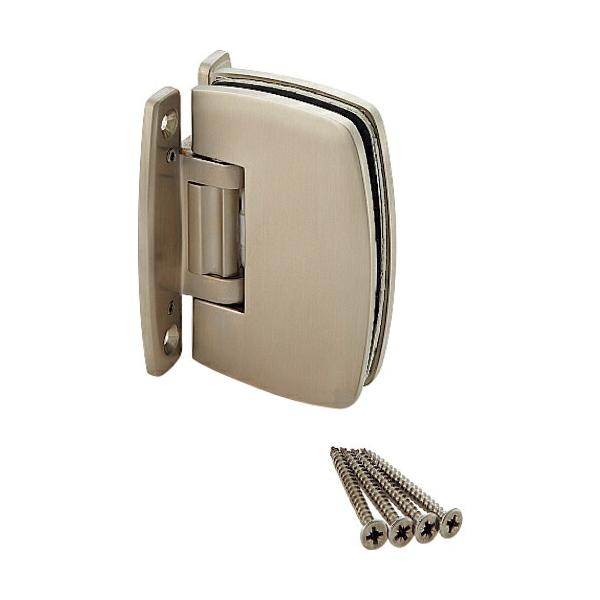 [特長]●0°、90°で扉を簡易保持し、中間では止まりません。[仕様]●サテンステンレス調[注意]●設置場所に合わせて別売品のガラスエッジプロテクターをご使用ください。