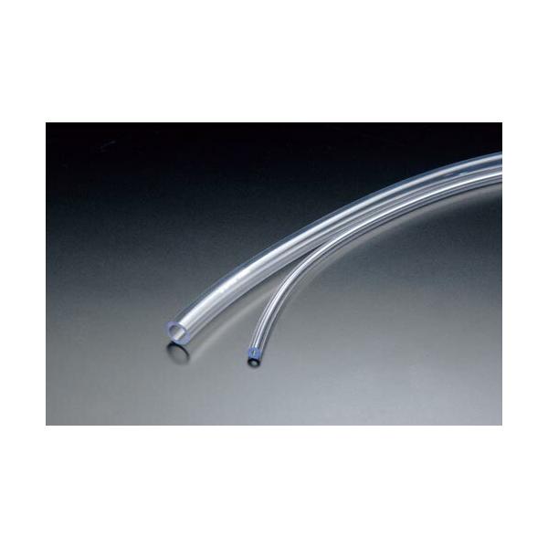 [特長]●塩ビ系エラストマーチューブで、耐薬品性の良い透明性の高いチューブです。●可塑剤にDOPを使わないため環境への影響の少ない製品です。●機械強度・耐久性に優れます。●豊富な寸法の在庫があります。[仕様]●外径(mm)：5●内径(mm)...