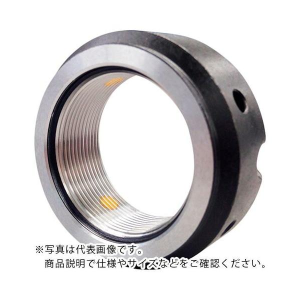 [特長]●精密ロックナットは、ベアリング固定用ナットですが、精度を要する回転体にその効果を充分に発揮できます。●且つ3分割(120度等配)の設計となっております。●尚、ねじ方向に対し、振れ精度が3μm以下の研磨仕上げの高精度ロックナットです...