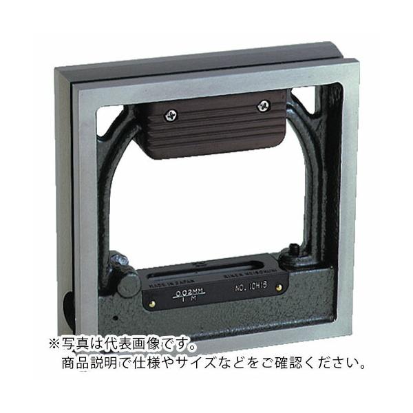 [特長]●主気泡管の目盛誤差は2目盛以内です。●角形・水平出しおよび直角の測定用です。[仕様]●長さ(mm)：200●幅(mm)：200●厚さ(mm)：42●感度(mm)：0.02●直角度(μm)：10●精度：2目盛以内[注意]●提供不可：...