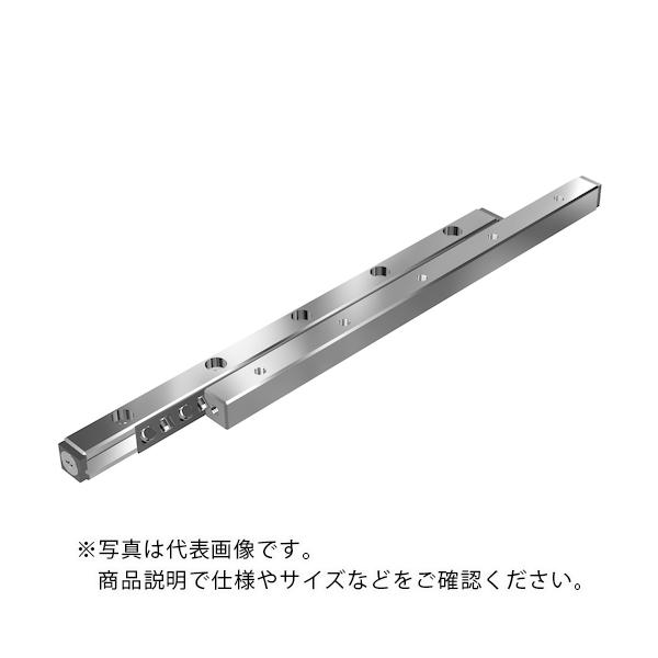 [特長]●精密ローラーを交互に直行させて組み込んだケージが、レールに設けられたＶ溝をストロークの1/2だけ移動するコンパクトで剛性の高い直動システムです。[仕様]●動きの軽いスライド機構●使用温度範囲：-15〜80℃●M(mm)：18●A(...