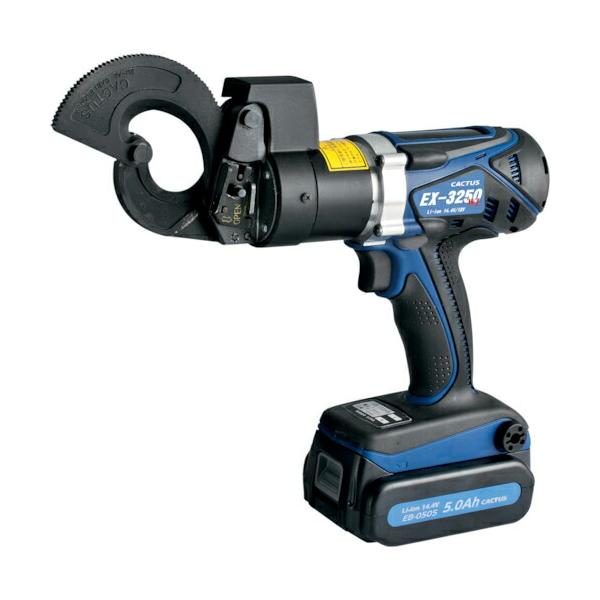 [特長]●作業の手軽さはもちろん、シャープな切れ味です。●首振りカッターヘッドは30度刻みで調整でき狭い場所でも使い易いです。●18V電池パックEB-0600も使用できる様になりました（別売）[仕様]●切断能力(［［ＭＭ２］］)IV線：32...