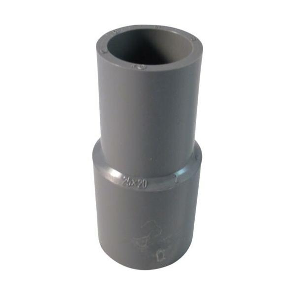 [特長]●硬質ポリ塩化ビニール樹脂から作られ、人体に無害で水に色や臭いがつきません。[仕様]●塩ビ管呼び径：25×20●寸法(mm)D：40●寸法(mm)L：84●最高使用圧力(MPa)：1●使用温度範囲(℃)：5〜40●寸法(mm)D1：...