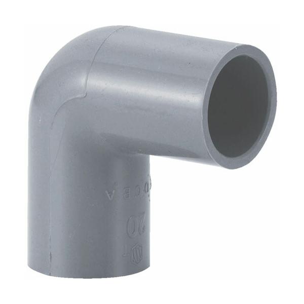 [特長]●硬質ポリ塩化ビニル樹脂から作られ、人体に無害で水に色や臭いがつきません。[仕様]●塩ビ管呼び径：25●寸法(mm)D：40●寸法(mm)H：58●使用温度範囲：5〜40℃●最高使用圧力：1.0MPa●JIS K6743規格[材質／...