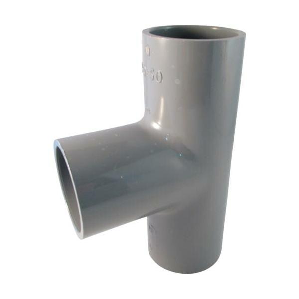 [特長]●硬質ポリ塩化ビニール樹脂から作られ、人体に無害で水に色や臭いがつきません。[仕様]●塩ビ管呼び径：50×50●寸法(mm)D：70●寸法(mm)D1：70●寸法(mm)H：96●寸法(mm)H1：96●使用温度範囲：5〜40℃●最...