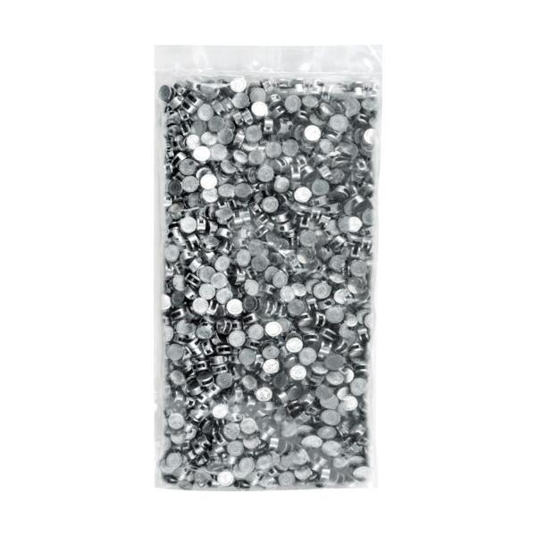 [特長]●封印用の鉛です。●鉛製なので強固な封印が可能です。●一度封印すると切断するまで解除できない仕様になっており、防犯に役立ちます。[仕様]●色：グレー●外径(mm)：10●約850個入り[材質／仕上]●鉛[注意]●スタンプへの刻印はお...