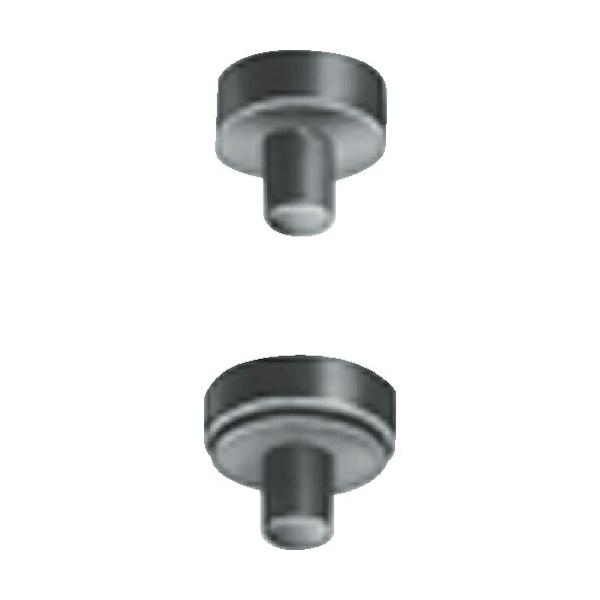 [特長]●刻印可能の交換用スタンプです。●ご使用のスタンプが摩耗した際に交換できます。[仕様]●色：黒●外径(mm)：10●適合本体：9062000[材質／仕上]●スチール[注意]●スタンプへの刻印はお客様にて行って下さい。●スタンプの取外...