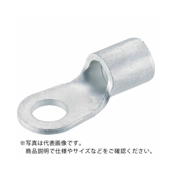 [特長]●接触面（舌部）が丸く、ねじ固定用の取り付け穴がある裸圧着端子です。[仕様]●電線抱合範囲 より線(［［ＭＭ２］］)：26.66〜42.42●電線抱合範囲 AWG：2●外形寸法(mm)：22●スタッド径(mm)：8.4●全長(mm)...