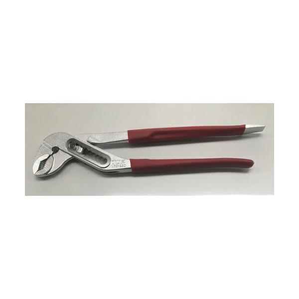 [特長]●ご好評をいただいている三枚合せウォーターポンププライヤの限定カラーです●全国限定１３００本●３枚合わせ構造だから、ガタつかず食い付き抜群[用途]●水道、ガス、エアー等の配管用パイプ継手の着脱に最適です。[仕様]●最大口開き(mm)...