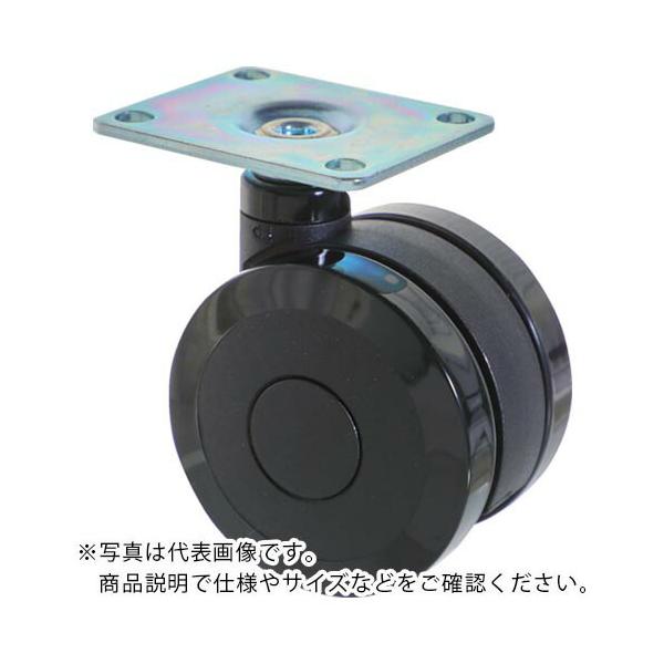 [特長]●国内ベッド規格にも適応している医療機器にも利用可能な大型双輪キャスターです。●ストッパーは旋回と車輪を同時に固定するダブルストッパーでより確実な固定が可能です。[仕様]●許容荷重(daN)：120●許容荷重(kgf)：122●車輪...