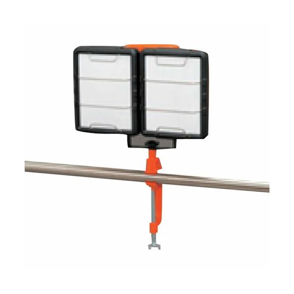 [特長]●拡散ワイドパネルでまぶしさを軽減し、空間全体を広く明るく照らします。●虫が寄りにくく、熱くなりにくいLEDライトです。●2灯の向きを変えて照射範囲を調整することができます。[仕様]●明るさ(lm)：7500●幅(mm)：300●奥...