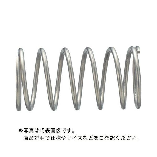 [特長]●間隔をあけて線材をらせん状に巻いた、圧縮する方向に使うばねです。●寸法およびばね特性の許容差はJIS B2707の2級を適用しています。[仕様]●線径d(mm)：0.25●外径D(mm)：2.25●自由高さL(mm)：11.4●巻...