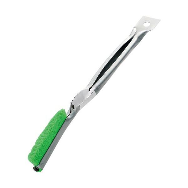 [特長]●ハンドル部が持ちやすく、金属でできているので破損しにくくなっています。[仕様]●毛材：66ナイロン線(グリーン)●行数(行)：1●線径(mm)：0.30●植付(mm)：65●毛丈(mm)：18●全長(mm)：270●幅(mm)：2...