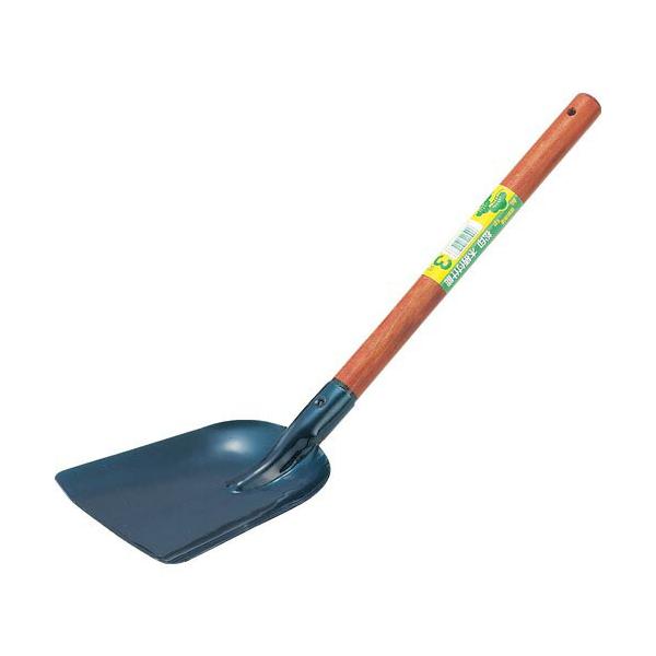 [特長]●溝につまったゴミの除去、モルタル・セメントの混ぜ合わせ作業に最適です。[仕様]●全長(mm)：470●先幅(mm)：135●頭部長さ(mm)：165●スコップ奥行(mm)：165[材質／仕上]●頭部：スチール●柄：天然木