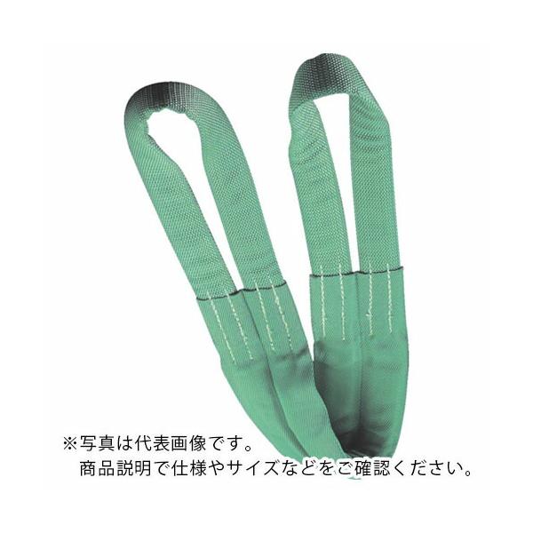 [特長]●平形で製品に優しくフィットする柔らかなスリングです。●スリング幅が広く吊り荷に対する接触面積が広いため安定した作業が可能です。●内芯がベルトのためよれがなく、常に安定した形状を保ちます。[仕様]●全長(m)：3.5●ベルト寸法(m...