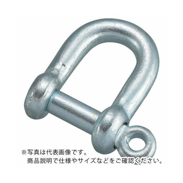 [特長]●ねじ込みタイプのスタンダードなシャックルです。[仕様]●基本使用荷重(t)：0.23●使用荷重(kN)：2.25●ねじ径：W5/16●B(mm)：16●D(mm)：15●L(mm)：31●d(mm)：8●使用荷重(t)：0.23[...