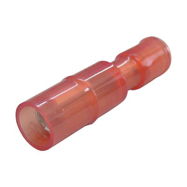 [特長]●防水キャップが水をシャットアウトします。●防水性能:防水安全コードIP57です。（IEC529）[仕様]●電線抱合範囲 より線(［［ＭＭ２］］)：0.75〜1.25●電線抱合範囲 AWG：18-16●色：赤●形状：メス●外径寸法(...